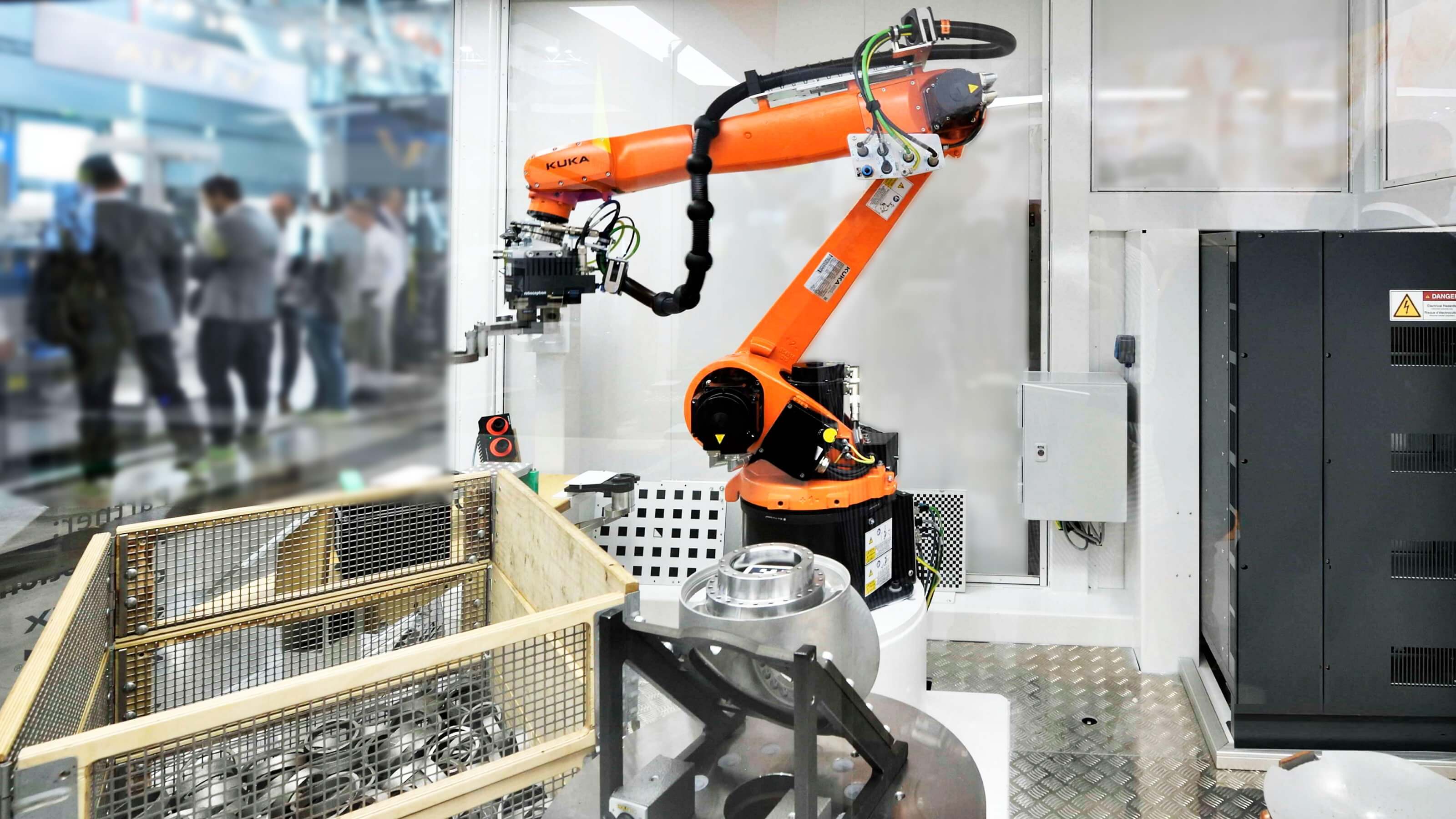 Enhancing Manufacturing Efficiency: Bin Picking with Vision-Guided Robots